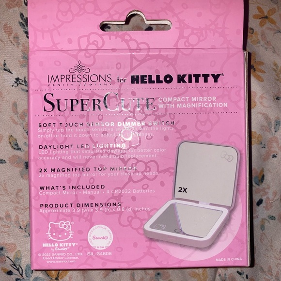 Hello Kitty | Other | Hello Kitty Impressions Compact Mirror | Poshmark